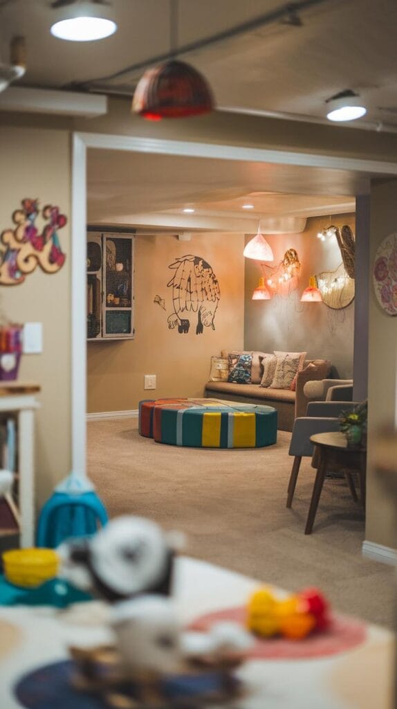 Transform Your Basement With Bold Color Schemes Ideas – jamesdunnington.com